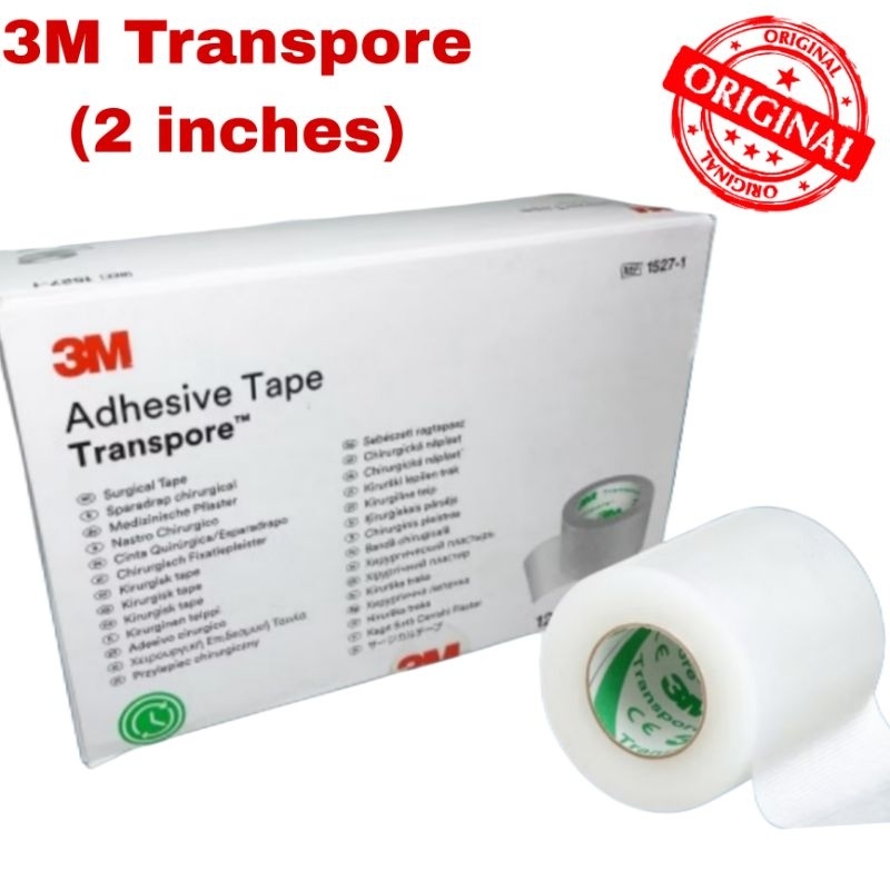 3M Transpore Tape 2inches ( sold per piece) | Shopee Philippines