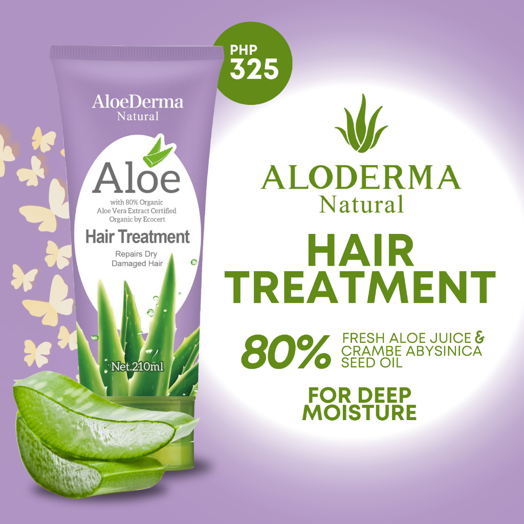 ALOEDERMA Hair Treatment 210ml | Shopee Philippines