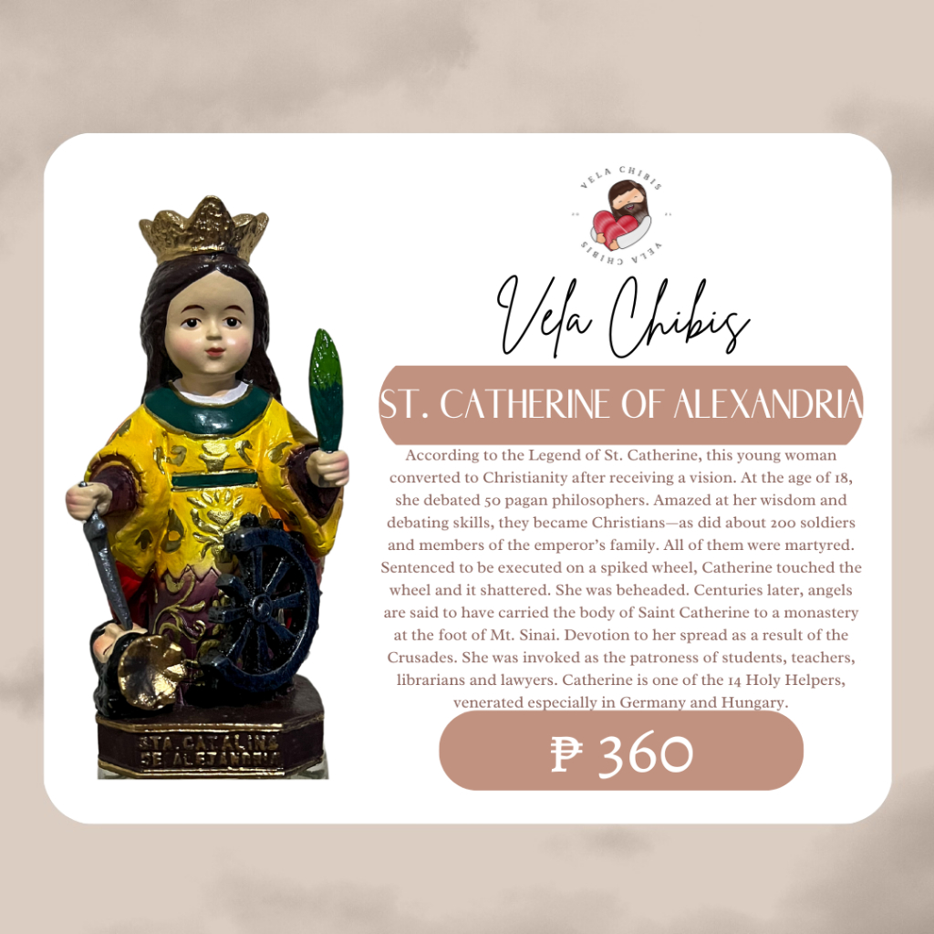 St. Catherine of Alexandria (Sta. Catalina de Alejandria) Chibi Image ...