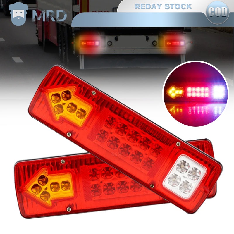 2PCS 12V Arrow Turn Indicator LED Tail Light Car Reversing Lights ...