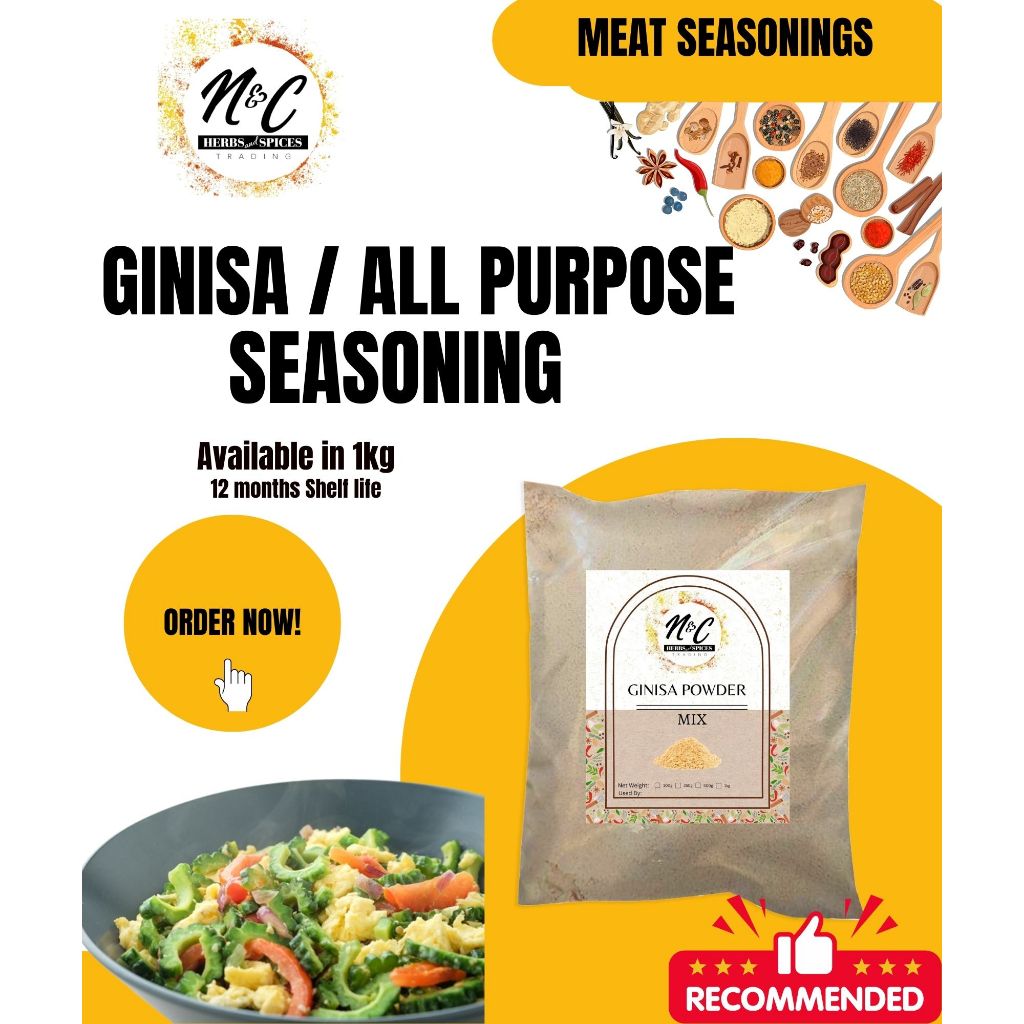 Ginisa Mix / All Purpose Seasoning 100g 250g 500g 1kg Herbs & Spices ...