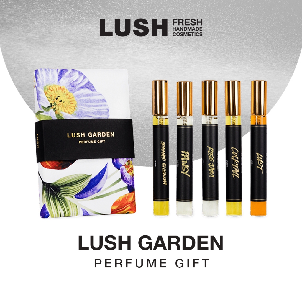 LUSH Garden Perfume Gift Set 10ml | Shopee Philippines