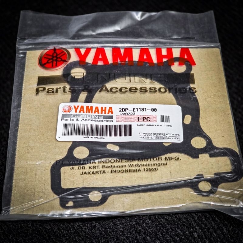 Yamaha Genuine Head Gasket 2DP-E1181-00 (Aerox/Nmax V1 V2) | Shopee Philippines