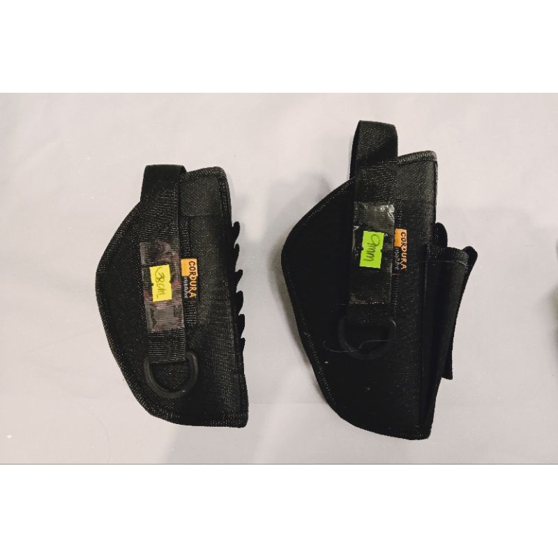 Cordura Lightweight canvas holder black with velcro lock | Shopee ...