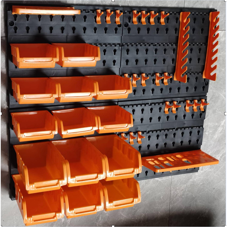 Warehouse Tool Hardware Mounted Wall DIY Tool Board Panel Organiser ...