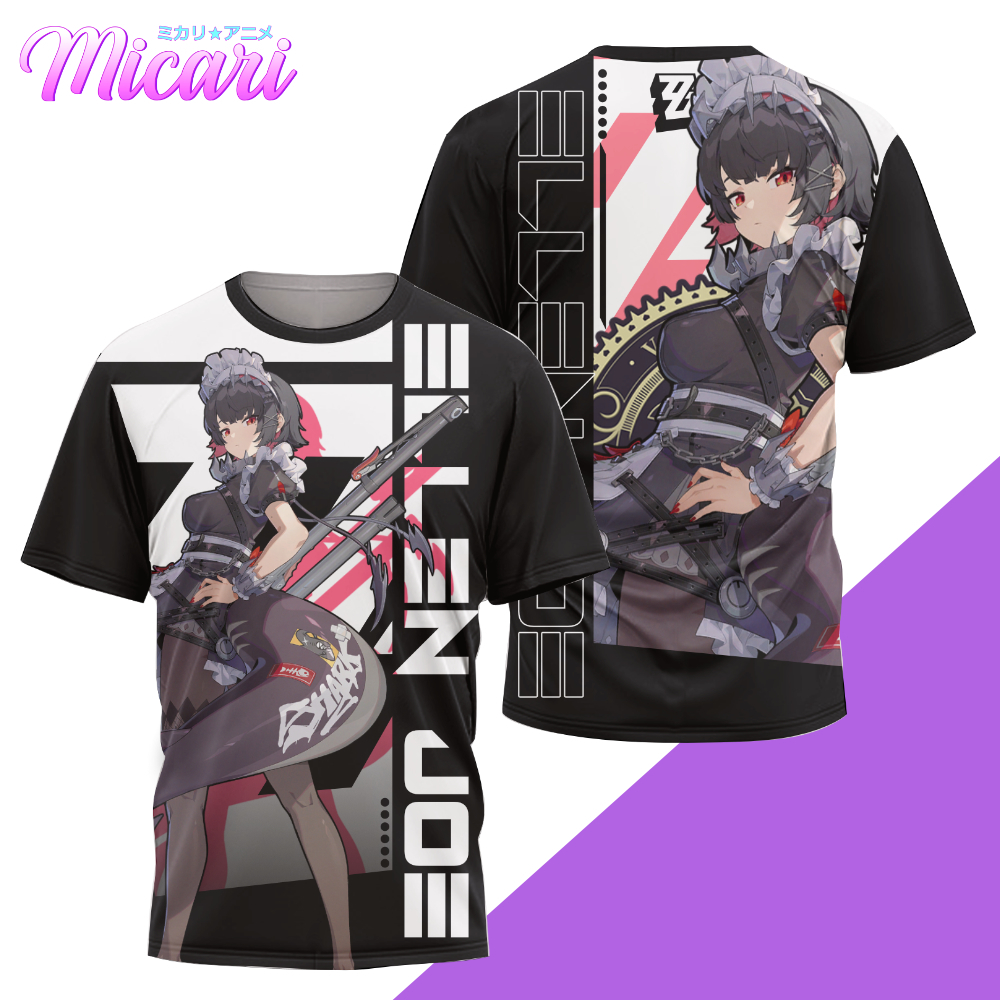 Micari Zenless Zone Zero ZZZ Full Bleed Anime T-Shirt Full Bleed ...
