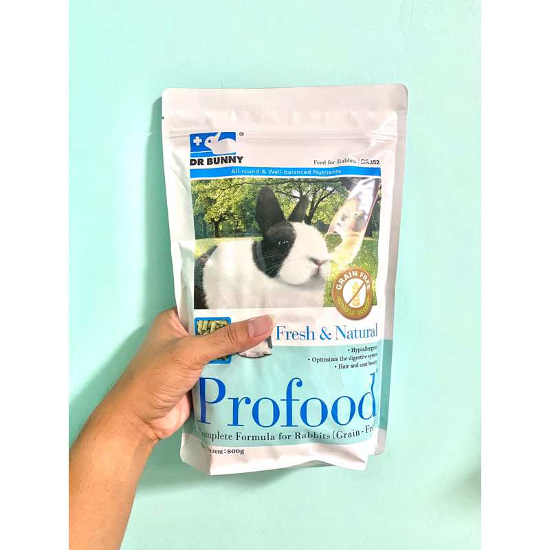 DR. BUNNY Profood® Grain-Free Pellet Food for Rabbits in all stages ...