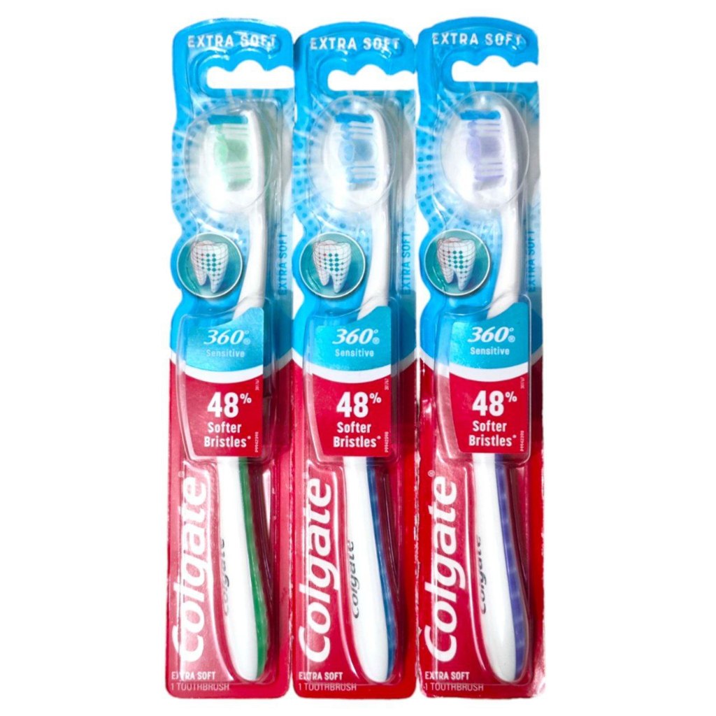 Colgate 360 Sensitive Pro-Relief Sensitive Teeth Pain Toothbrush Extra ...