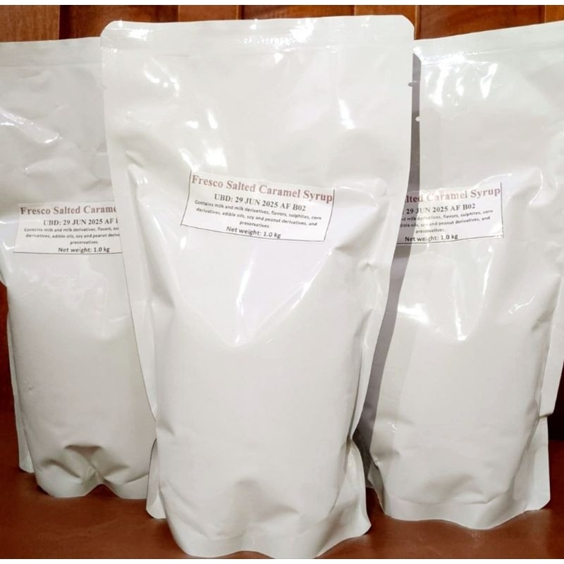 Fresco Salted Caramel Syrup 1kg | Shopee Philippines