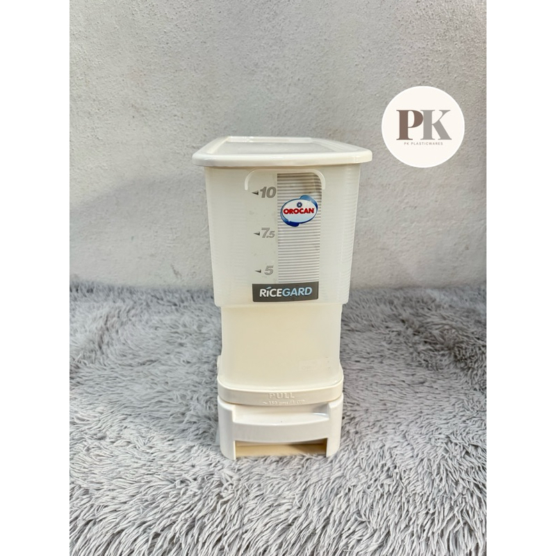 6880 Orocan RiceGard Storage Rice Dispenser 10kg | Shopee Philippines