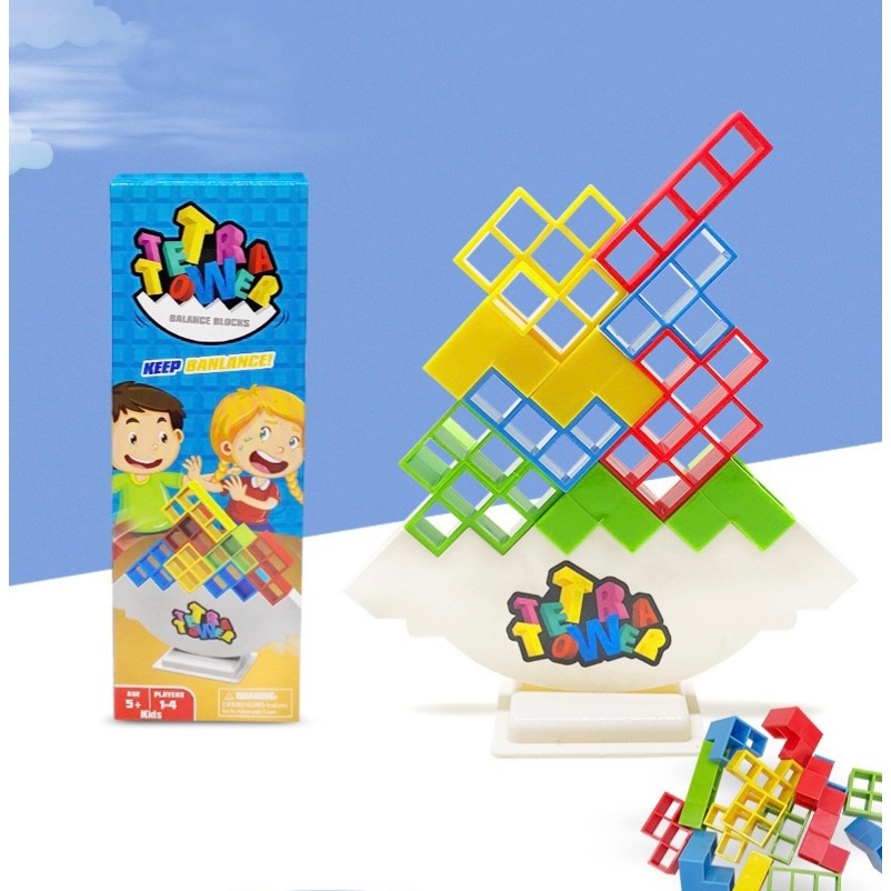 Balance game Jenga swing toys Russian blocks Jenga children's party ...