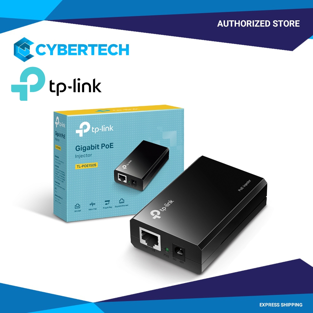 TP-Link Tl-Poe150S Gigabit Poe Injector | Shopee Philippines