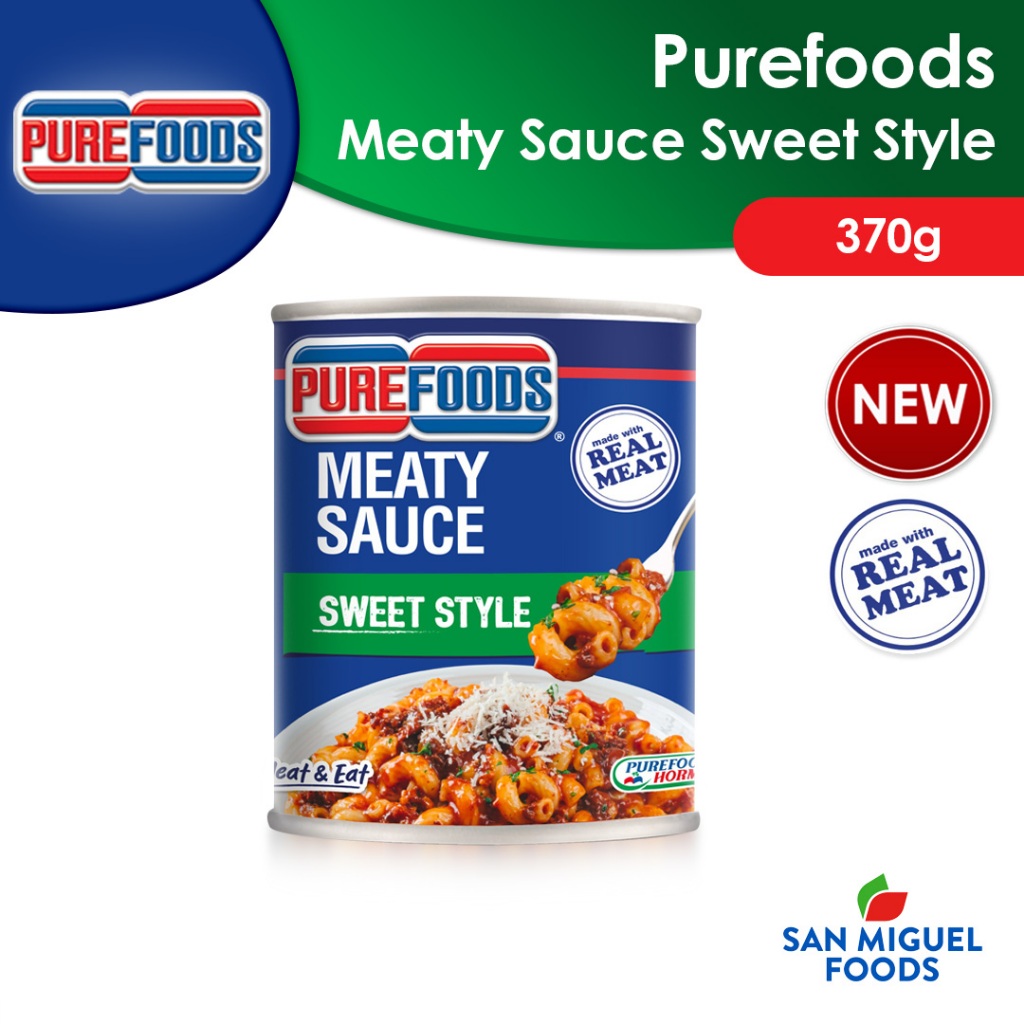 Purefoods Meaty Sauce Sweet Style 370g | Shopee Philippines