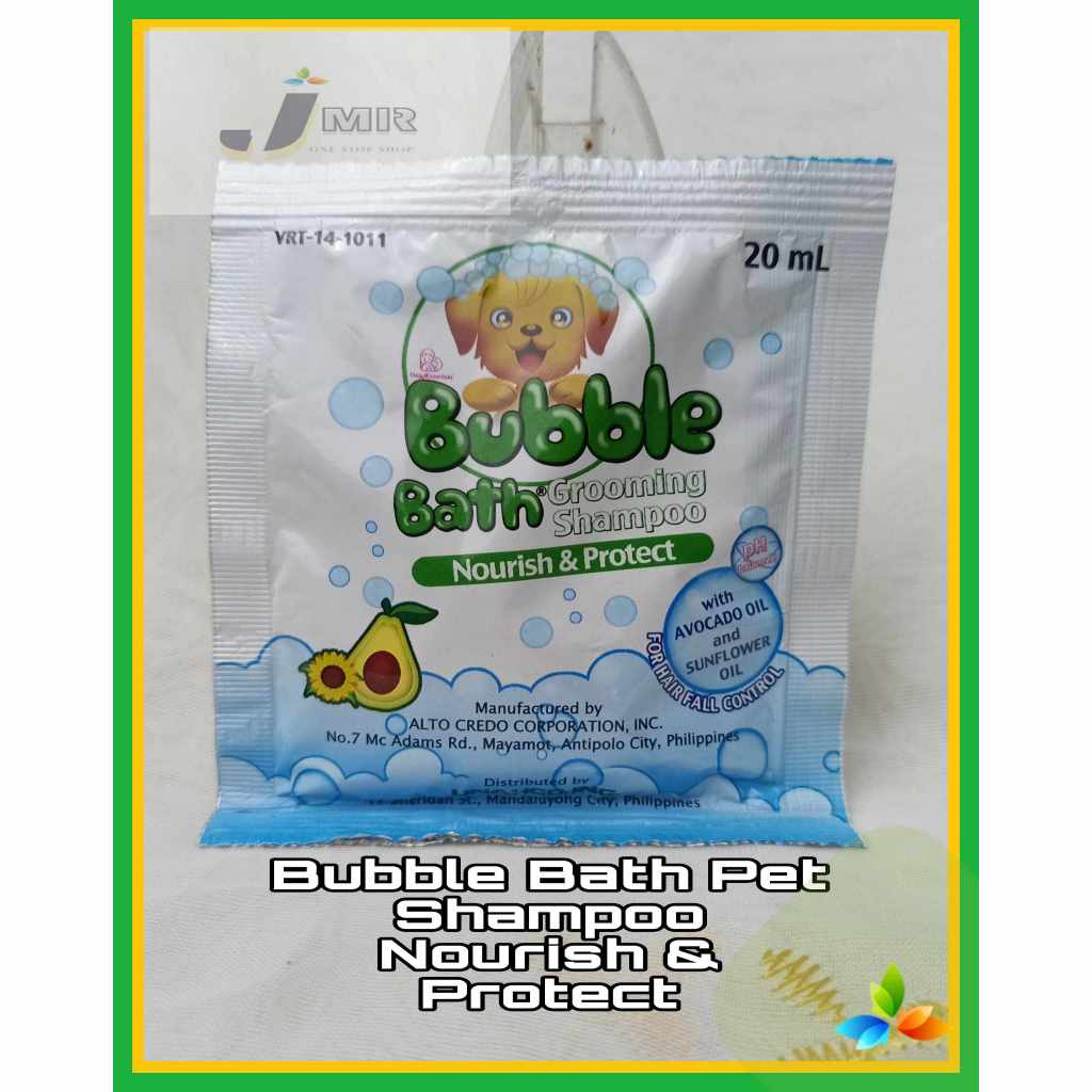Bubble Bath Dog Shampoo Dog Essential Nourish & Protect by Unahco Inc ...