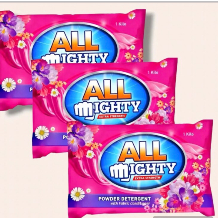 1 Kilo All Mighty Detergent Powder | Shopee Philippines