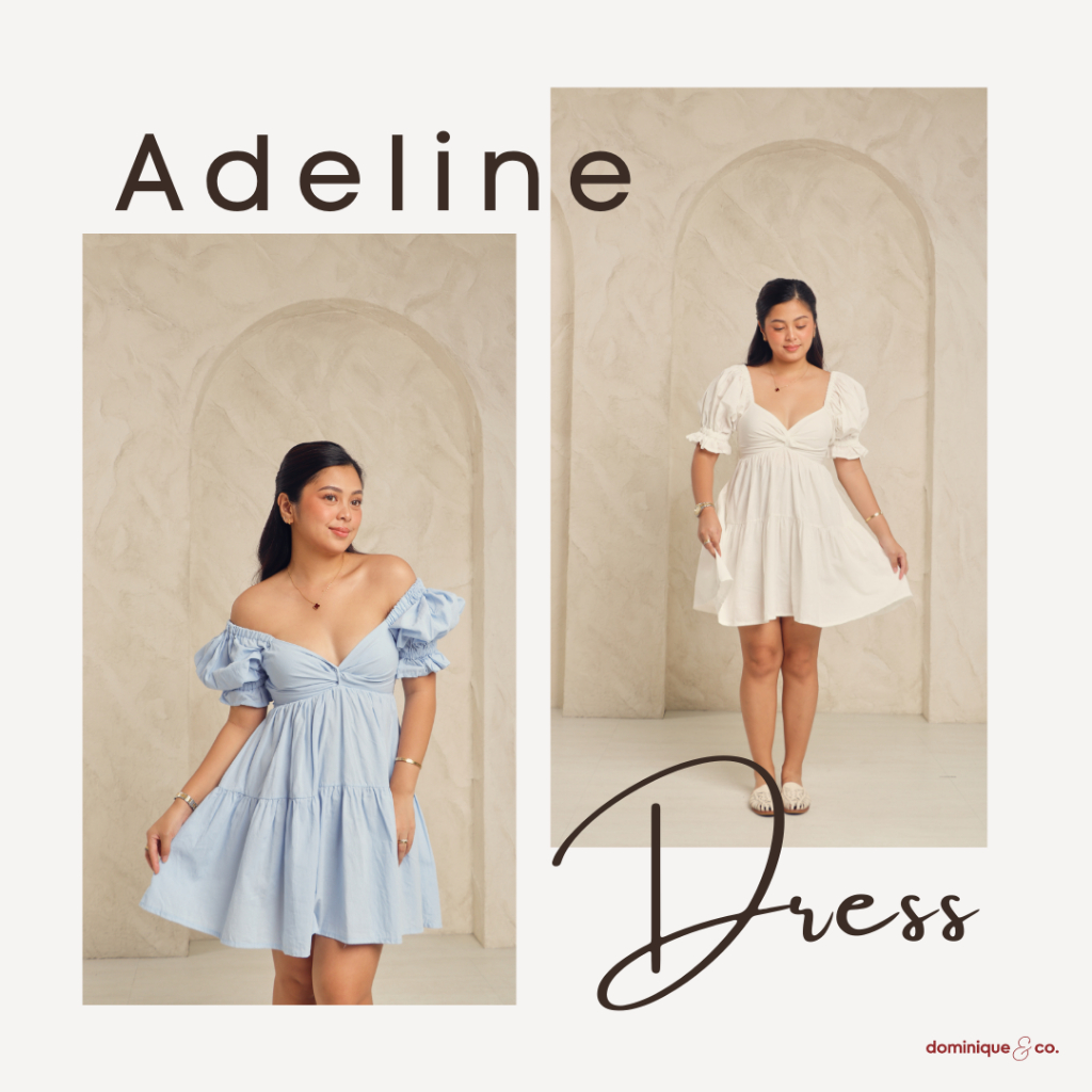 Adeline Two-way Mini Dress | Dominique & Co. | Shopee Philippines