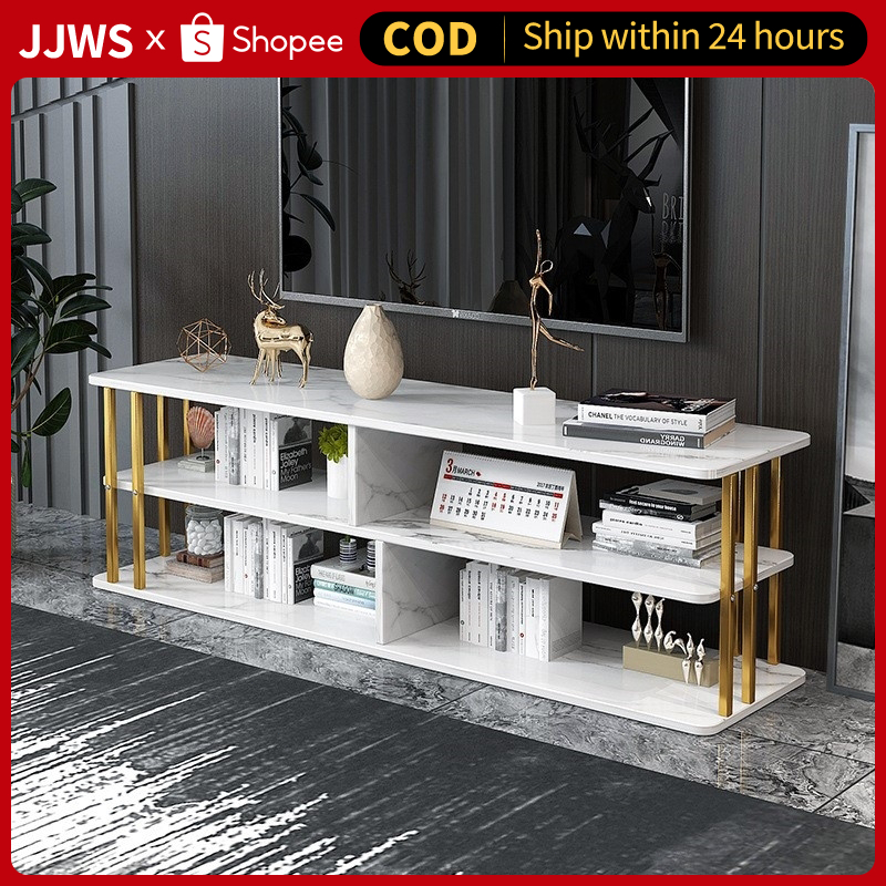 JJWS Modern TV Rack Stand Table Living Room TV Cabinet TV Storage Rack ...