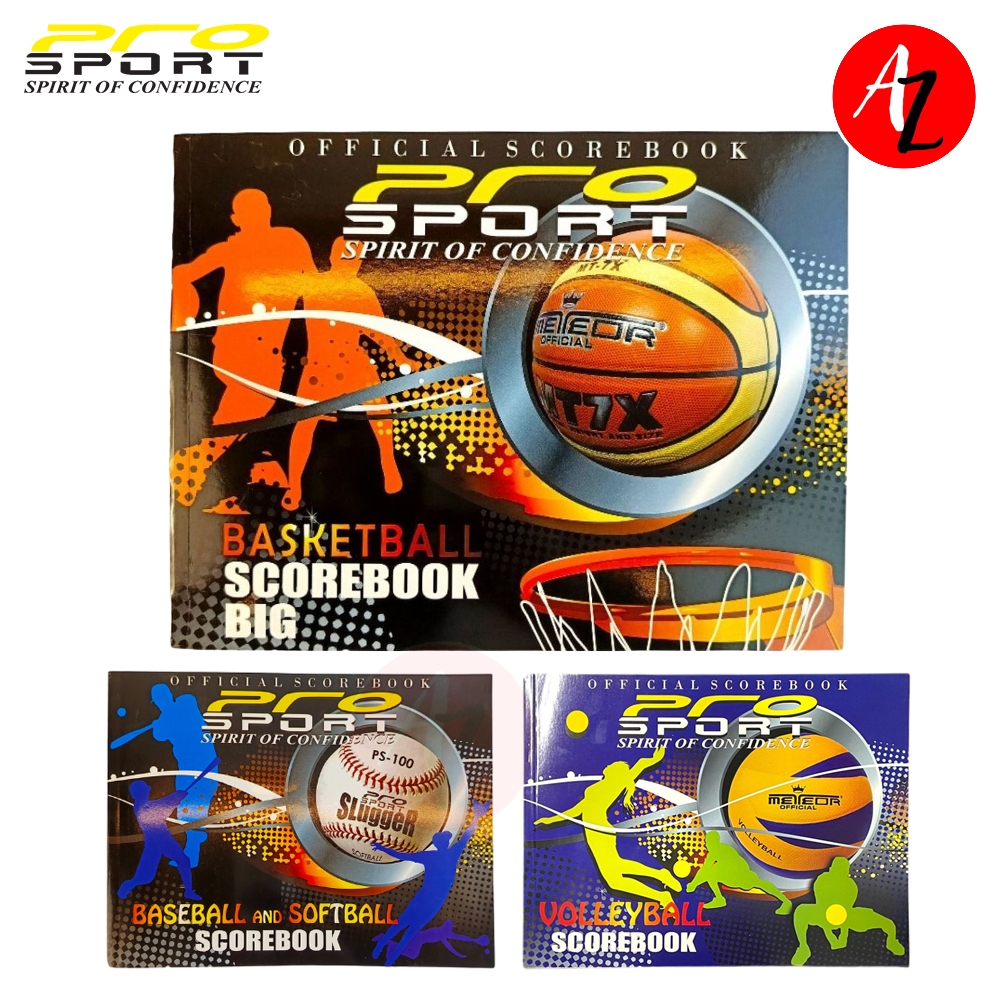 Pro Sport Basketball Volleyball Baseball Softball Scorebook Big ...
