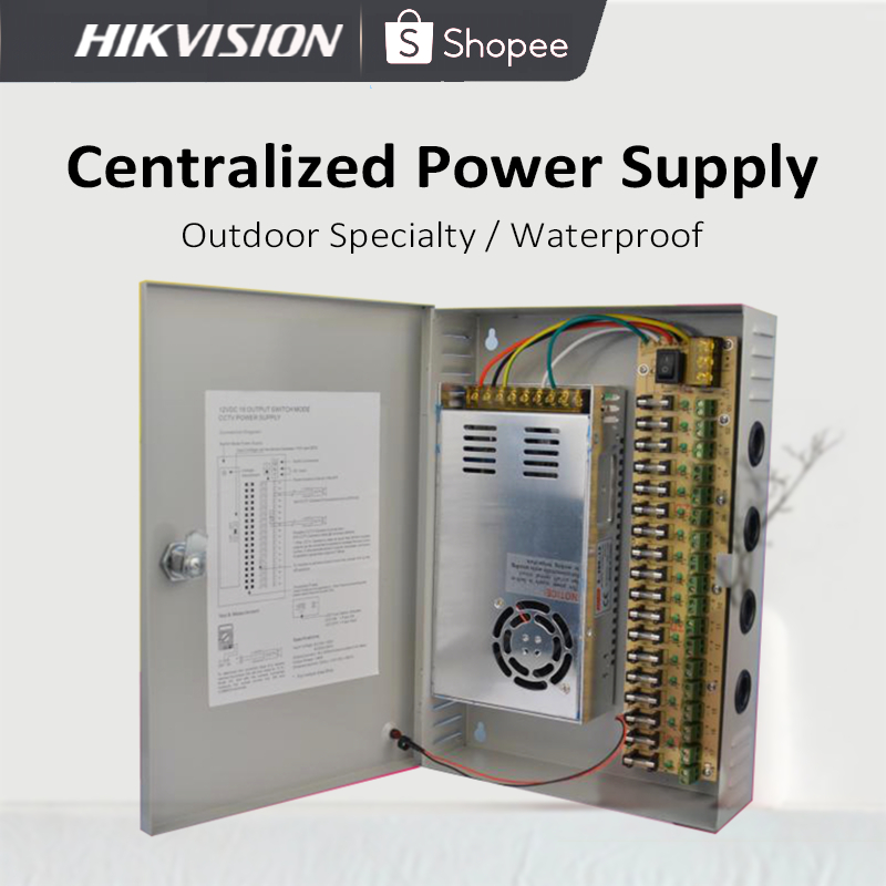 CCTV Centralized Power Supply Box 12V5A/10A/20A/30A Dedicated ...