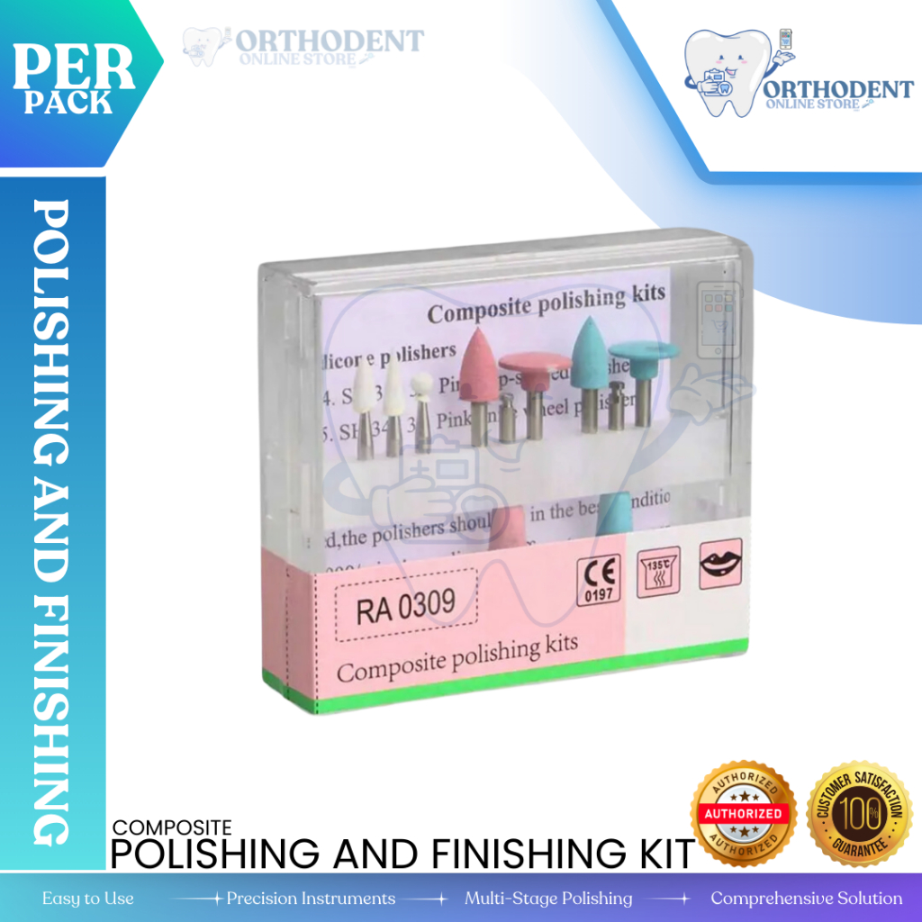 Dental Polishing Kit: Composite Resin & Amalgam Polisher Discs with ...