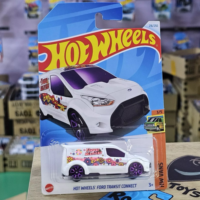 HOT WHEELS FORD TRANSIT CONNECT RTH REGULAR TREASURE HUNT 2024 Series ...