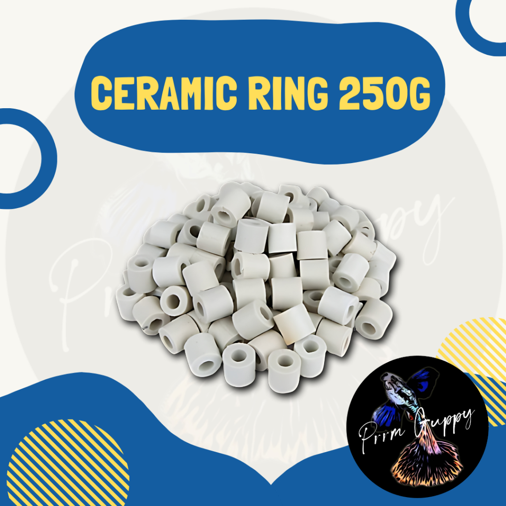 Aquarium Ceramic Ring Filter 250g (PRRM GUPPY) | Shopee Philippines