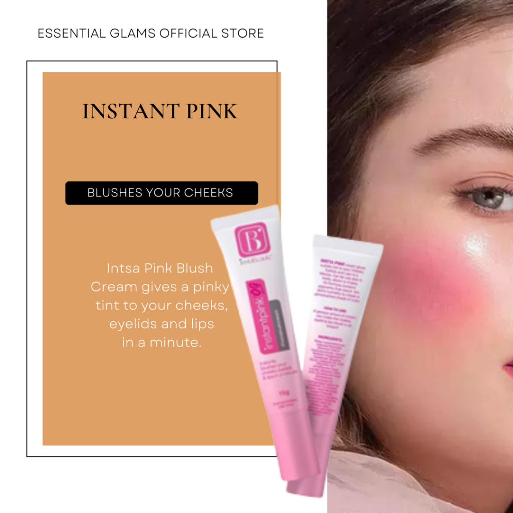 Original Insta Beaute Insta Pink Blush Cream | Shopee Philippines