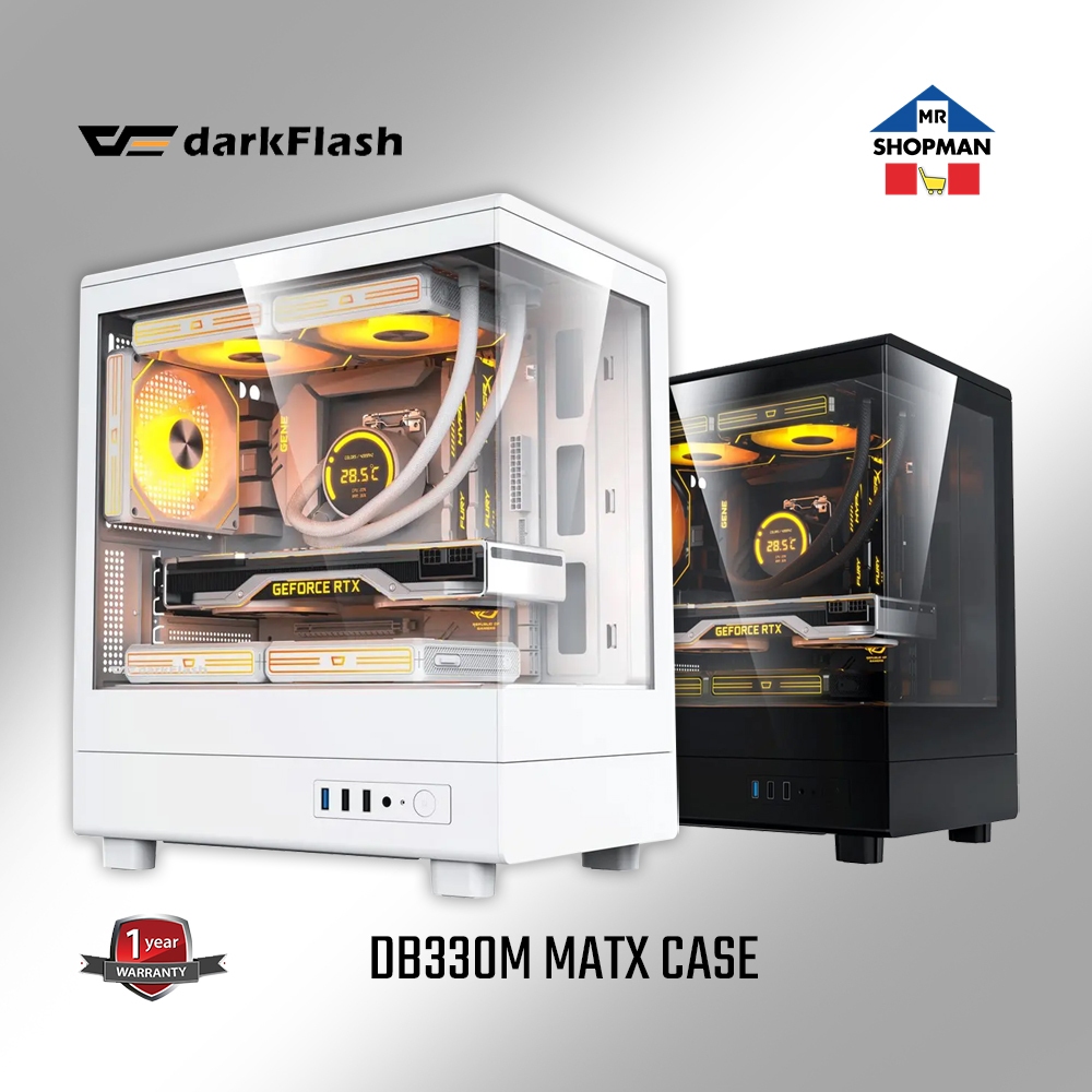 Darkflash DB330M M-ATX Desktop PC Case MATX Chassis | Shopee Philippines