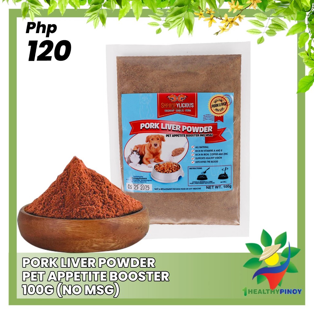 1HealthyPinoy LIVER POWDER SEASONING FOR PET (Pork,Beef,Chicken) for ...