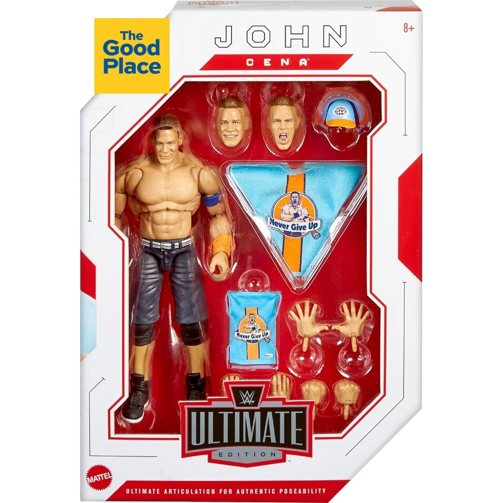 Mattel WWE Ultimate Edition Series 22 John Cena Figure With Multiple ...