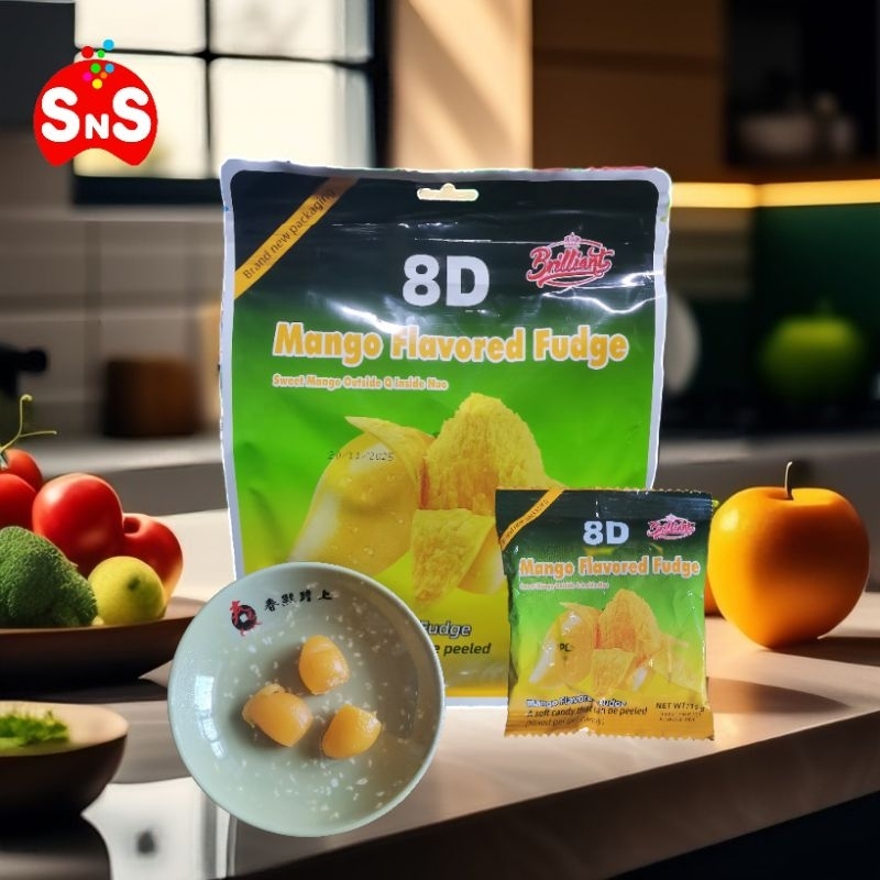 SnS Mango Flavored Fudges 20 pieces 300g Snack Sweet Candy Bonbon ...
