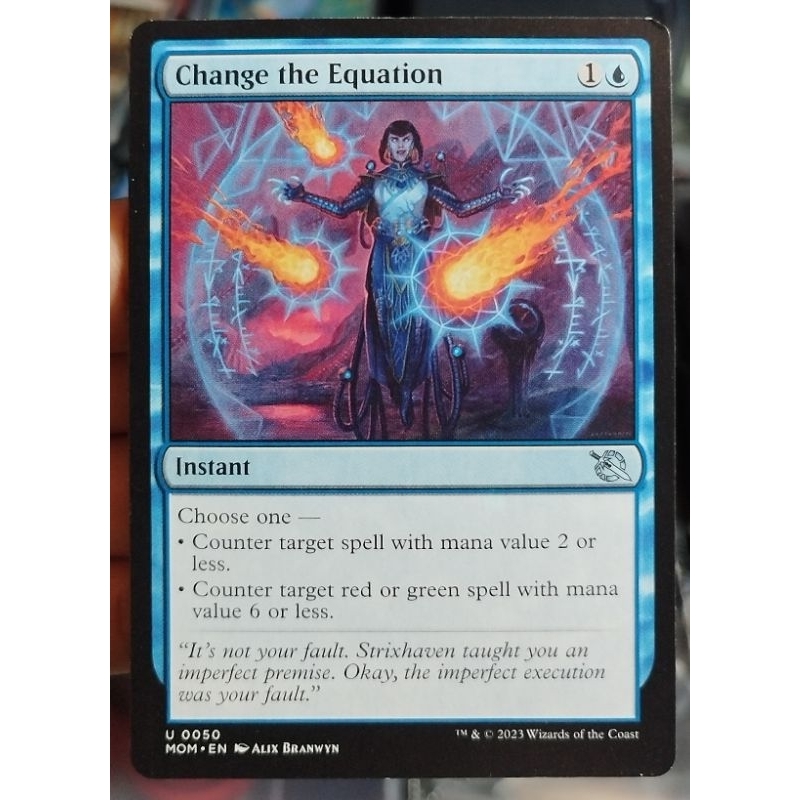 Change the Equation (Magic the gathering) | Shopee Philippines