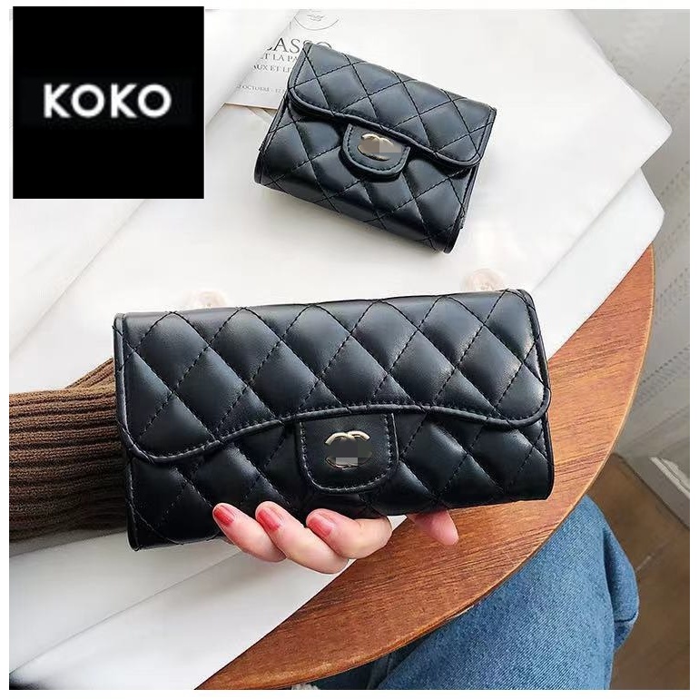 KOKO New Design With Box Long/Short Wallet For Women (KB871) | Shopee ...