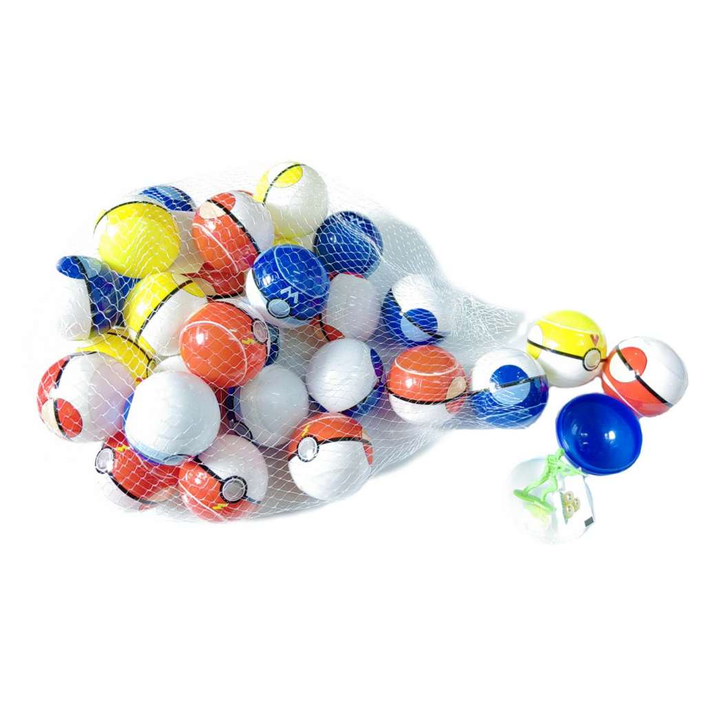 30 Pieces Pokemon balls w/ CANDY inside | Pokemon Capsule Toy | Lootbag ...