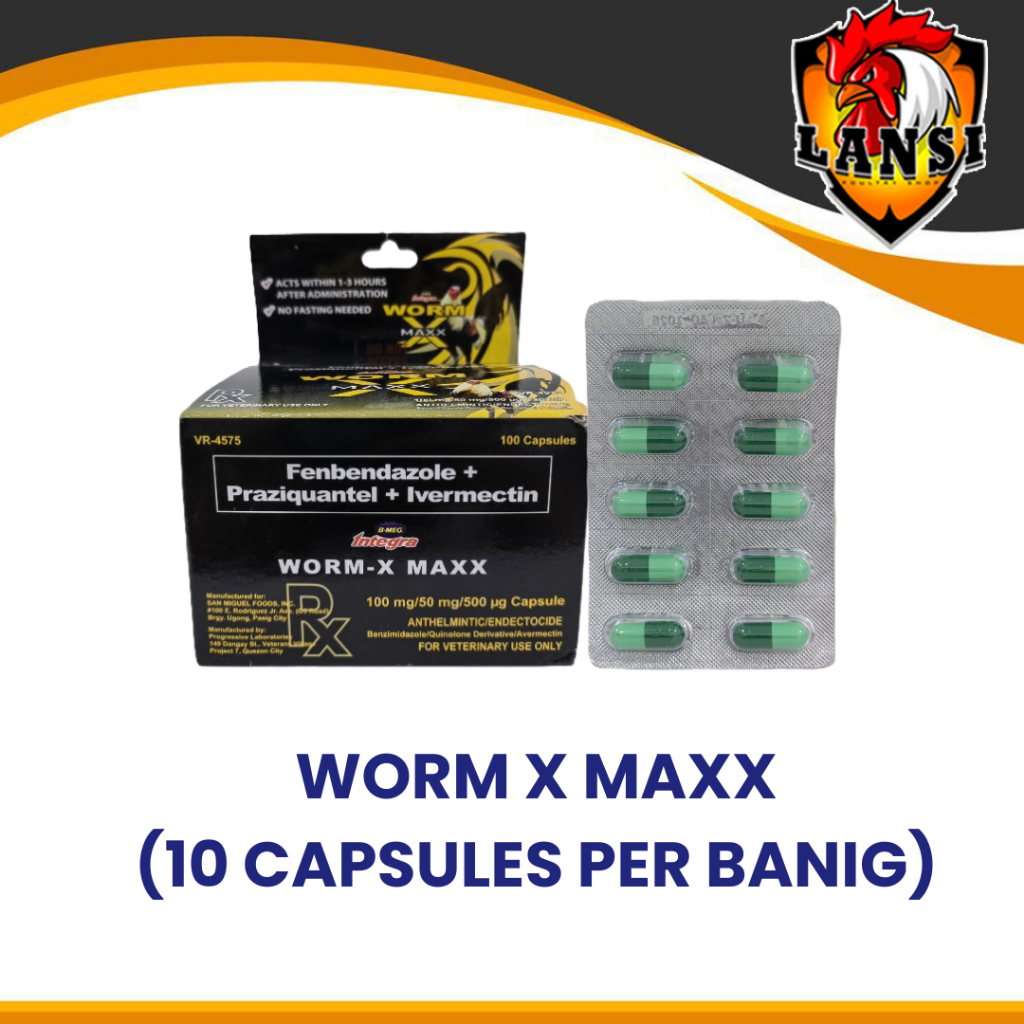 WORM X MAXX 10 CAPSULES - BANIG | Shopee Philippines