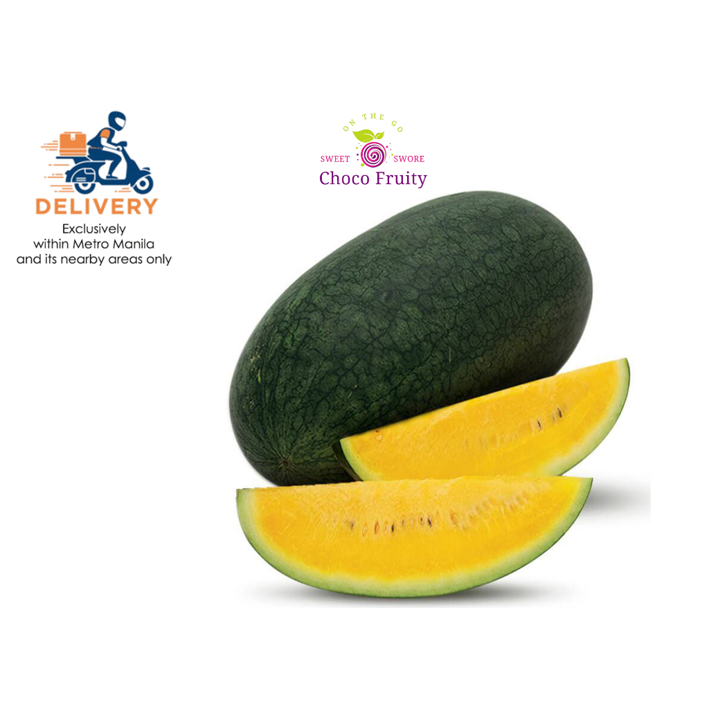 Fresh Yellow Pakwan - 2kg (Delivery within Metro Manila and nearby ...