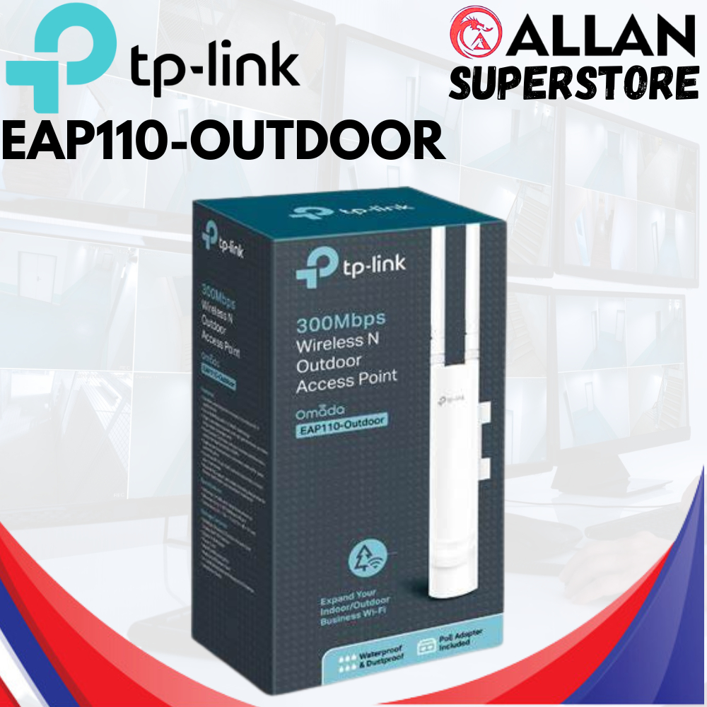 TP-Link Eap110-Outdoor 300mbps Wireless N Outdoor Access Point For ...