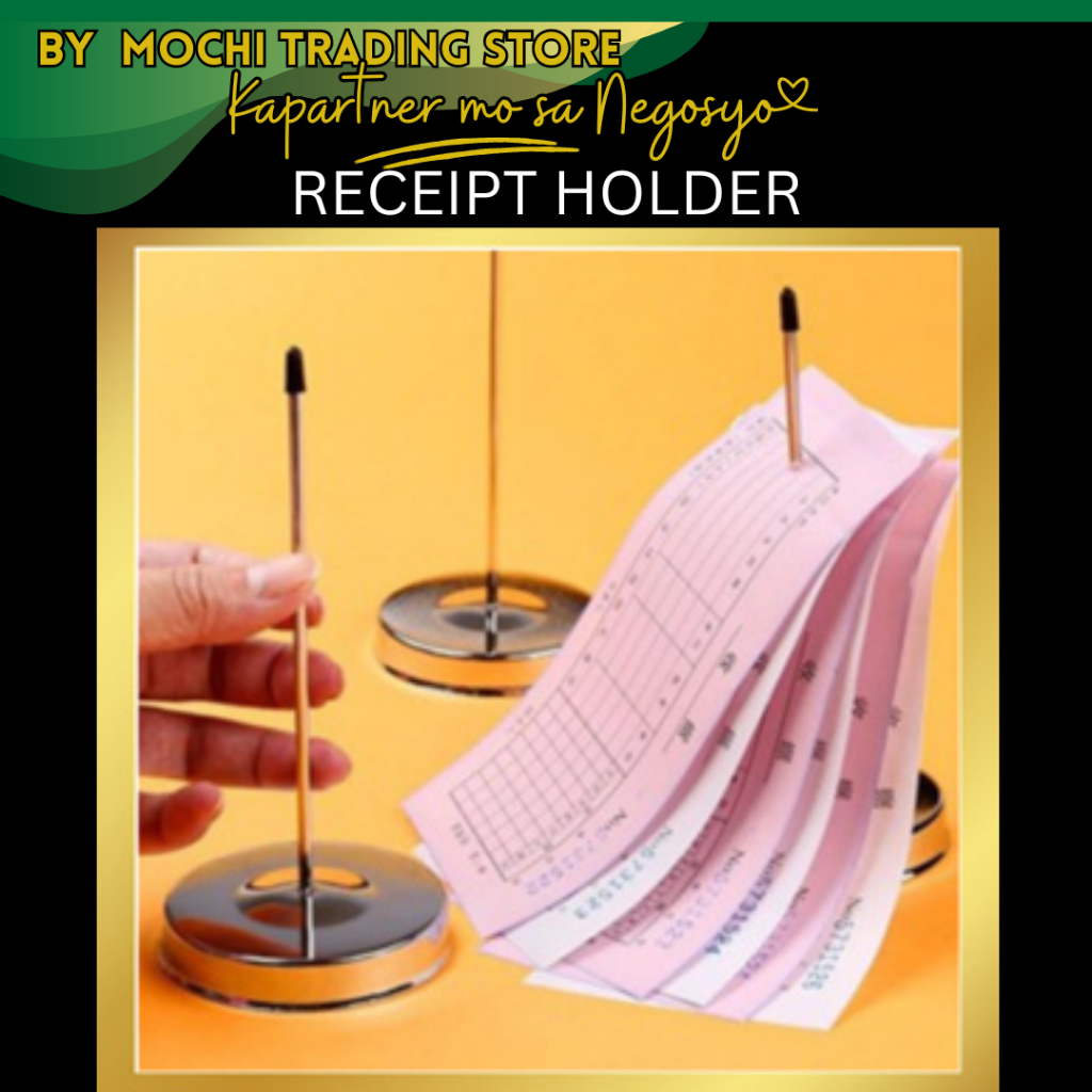 Receipt Holder Invoice Organizer Paper Spear | Shopee Philippines
