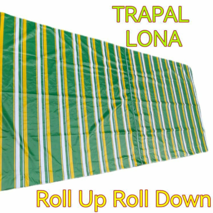 Stripe Trapal Lona Back To Back awning Tarpaulin Shades | Shopee ...
