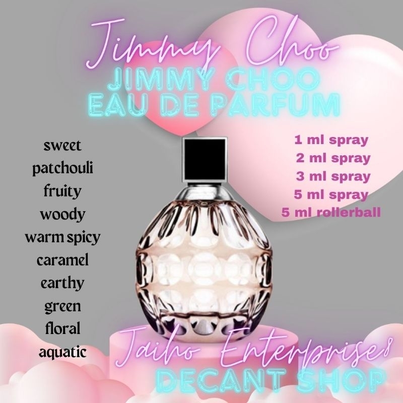 Authentic Perfume Jimmy Choo Jimmy Choo EDP 1-5ml | Shopee Philippines
