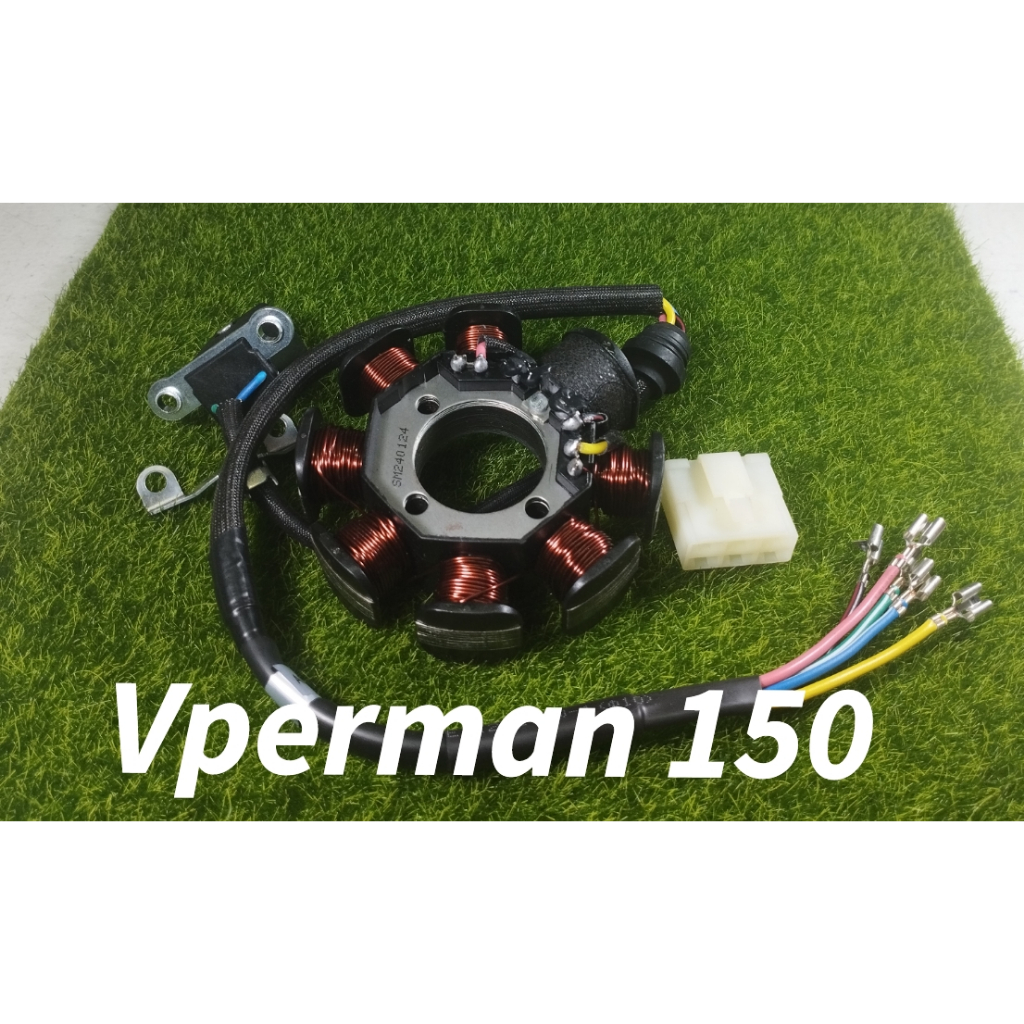 Original Euro Vperman 150 / Euro Flash 150 Stator Assy | Shopee Philippines