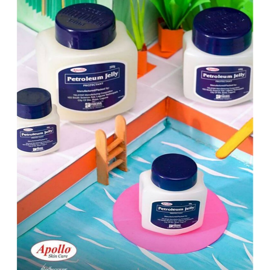 Apollo Petroleum Jelly (25GRAMS, 50GRAMS, 100GRAMS) | Shopee Philippines