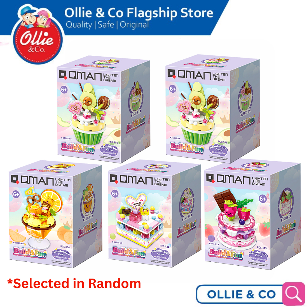 QMAN Build & Fun Handmade Cake Dessert Lighten The Dream Series ...