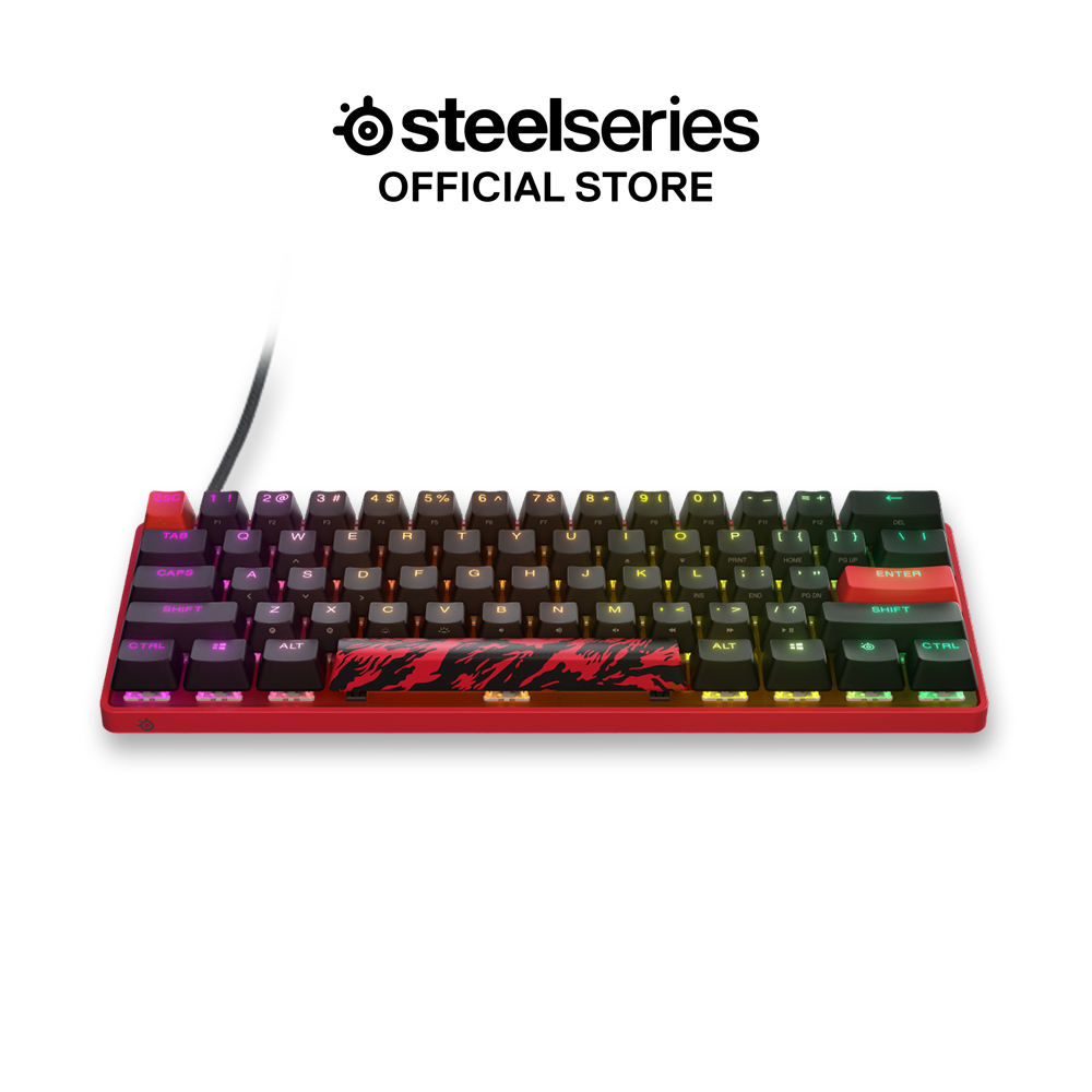 SteelSeries Apex 9 Mini Faze Clan Edition Linear OptiPoint Switch Wired ...