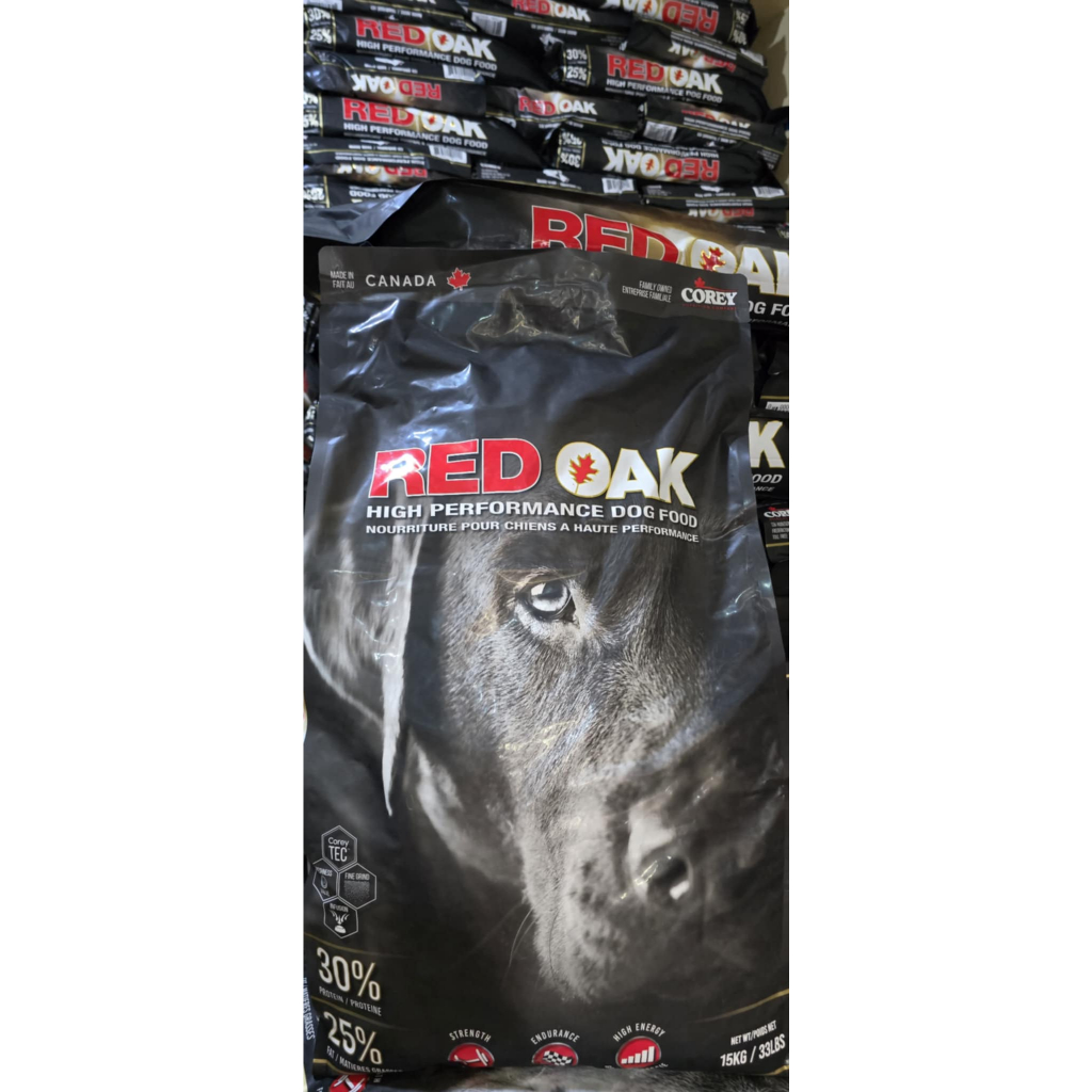 Red Oak 30/25 High Performance All Life Stages Dog Food 15kg. (medium ...