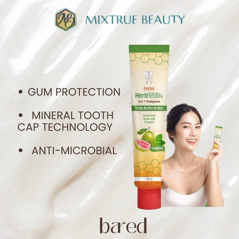 Phera Herb White Toothpaste by Mixtrue Beauty | Shopee Philippines