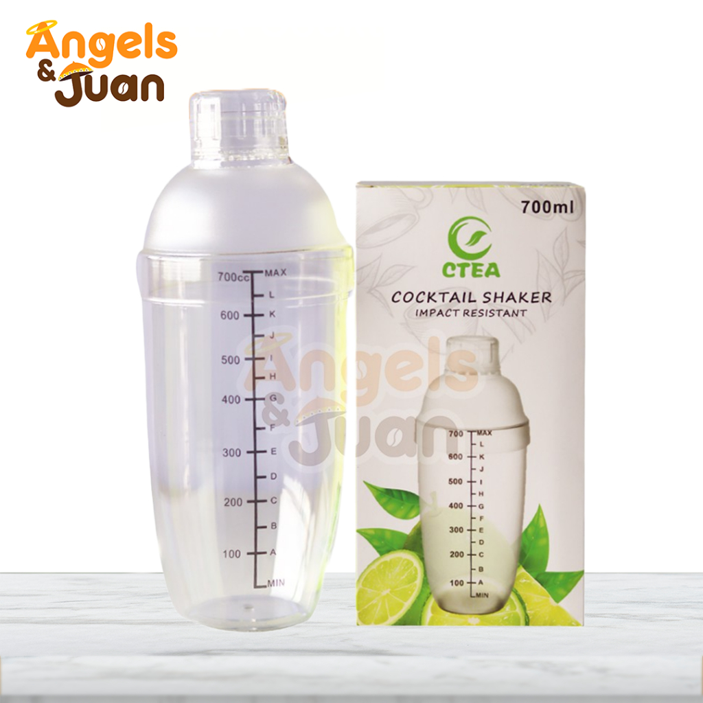Acrylic Shaker 350ml, 530ml, 700ml, 1 Liter, for Drink Beverages | Shopee Philippines