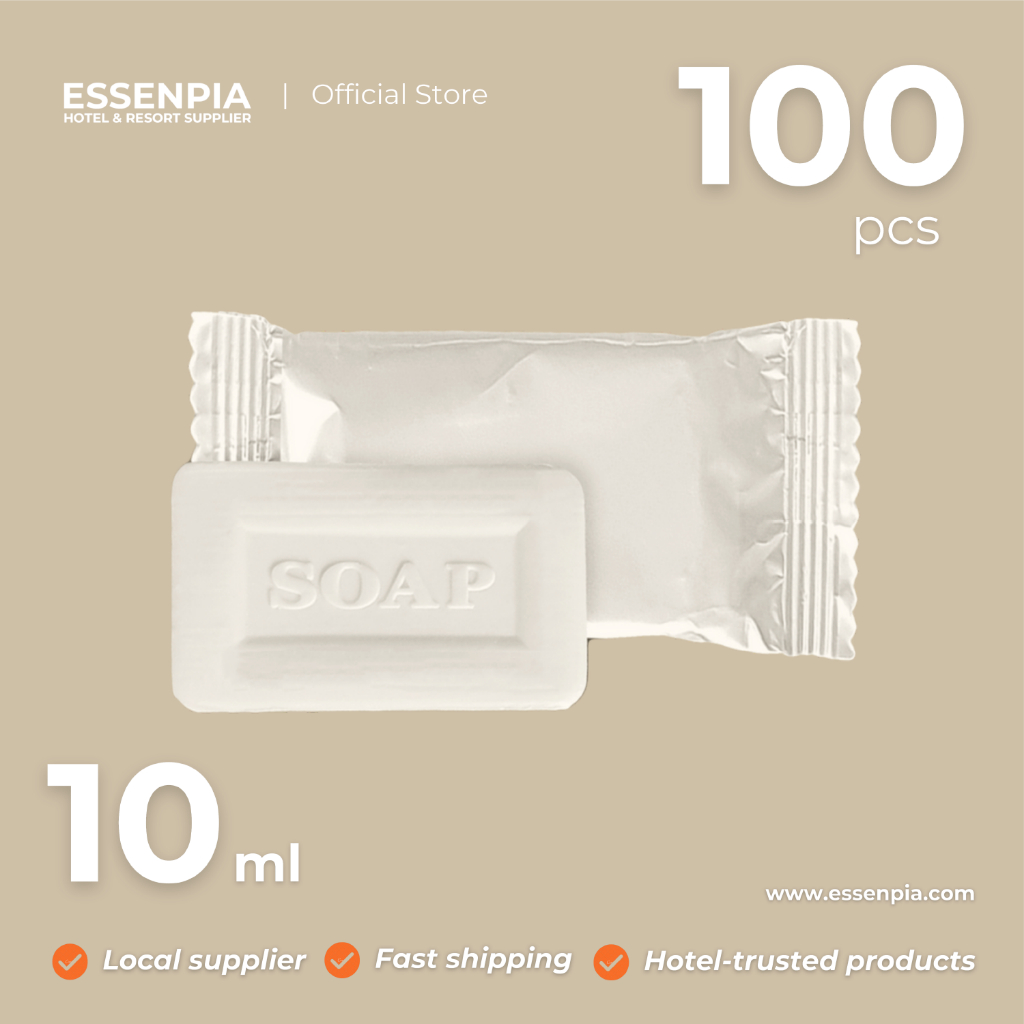 10gram (10g) SOAP Hotel & Motel & Drive In & Air BNB Disposable Mini ...