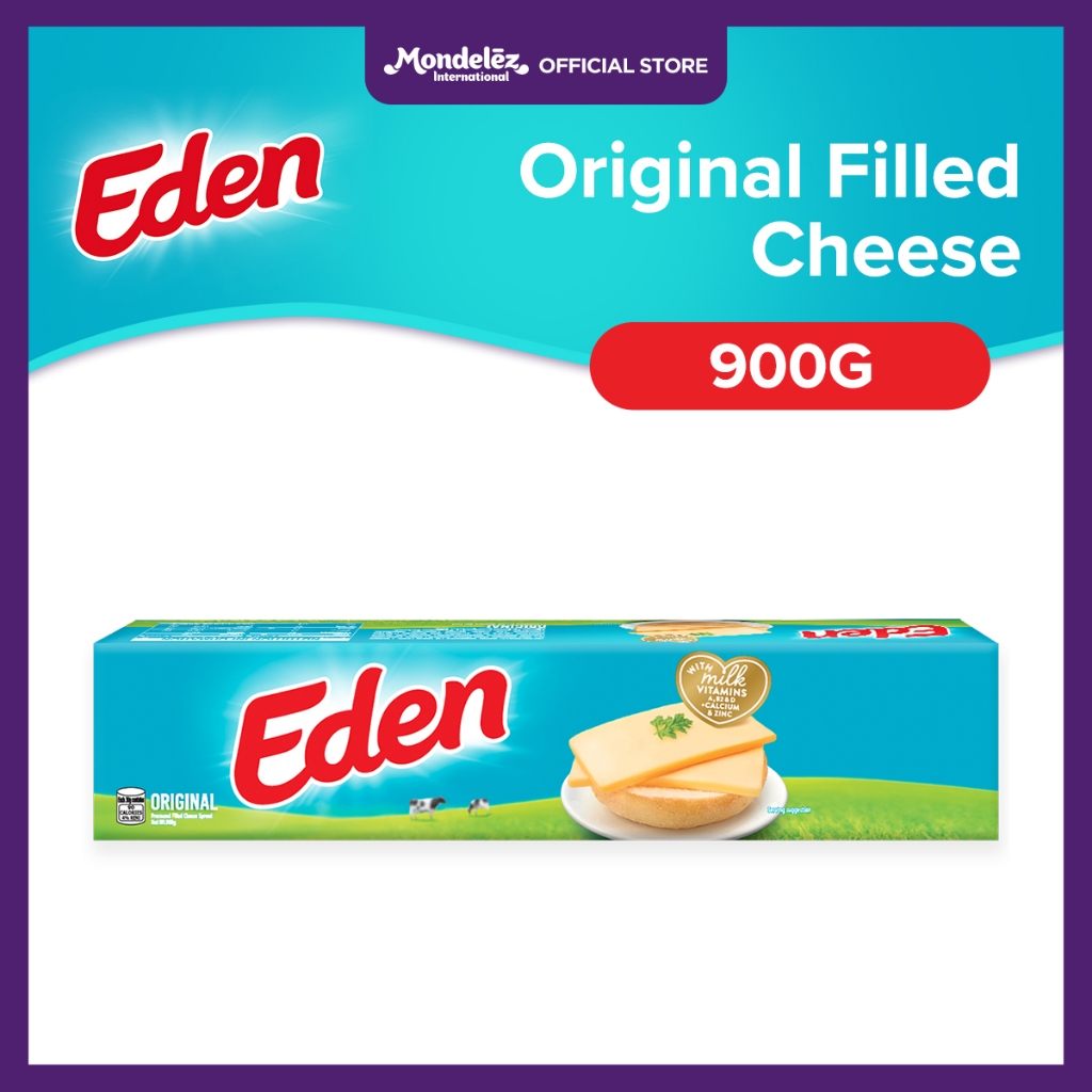 Eden Original - Processed Filled Cheese 900g with Milk Vitamins A & B2 ...