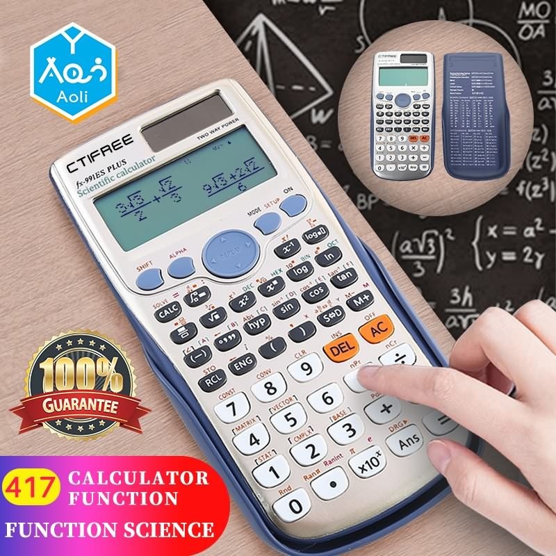 Scientific Calculator For Student FX-991ES Plus Heavy Duty Engineering ...